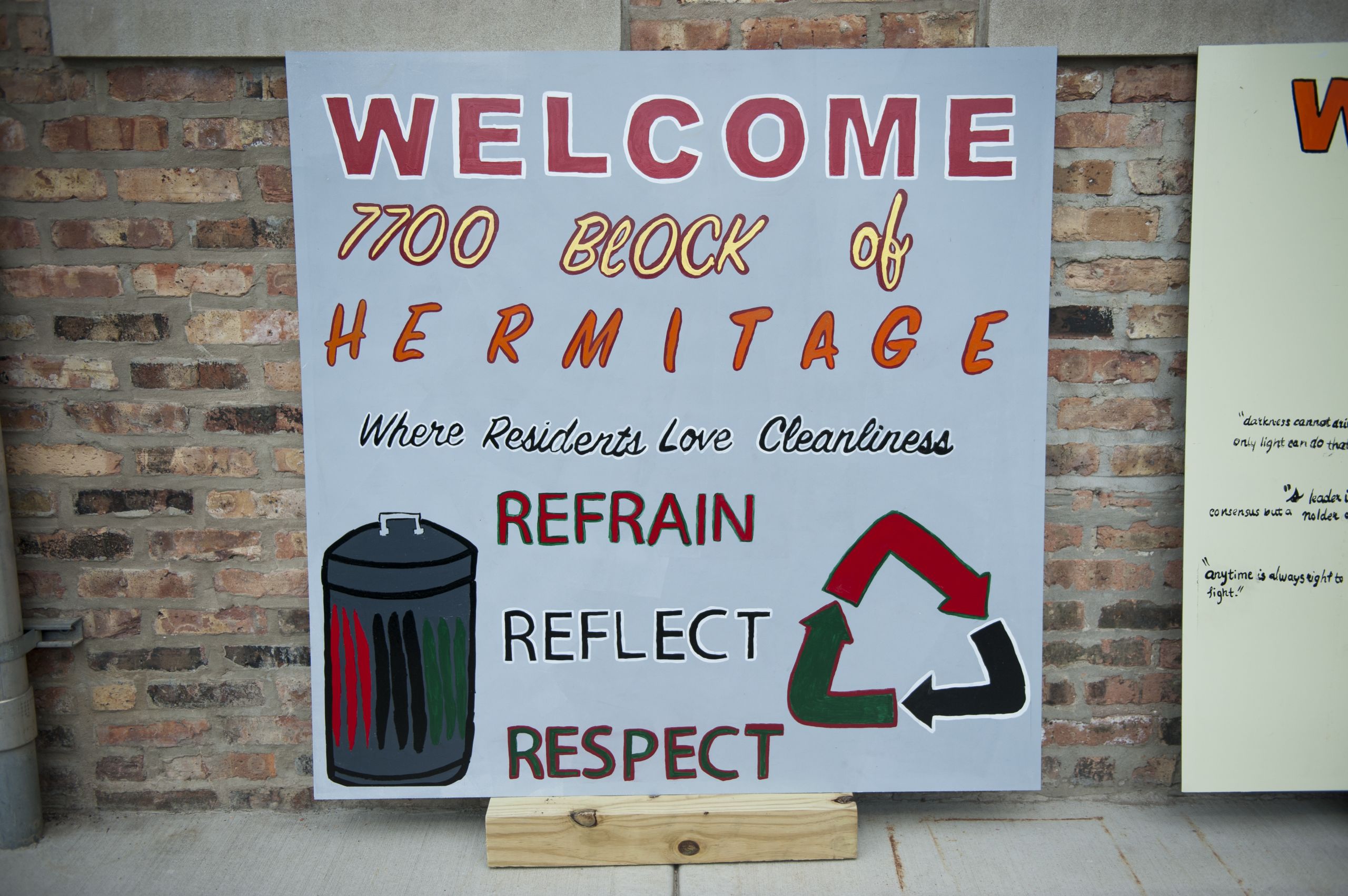 From Don't To Do: A New Take On Black Chicago's Block Club Sign Tradition