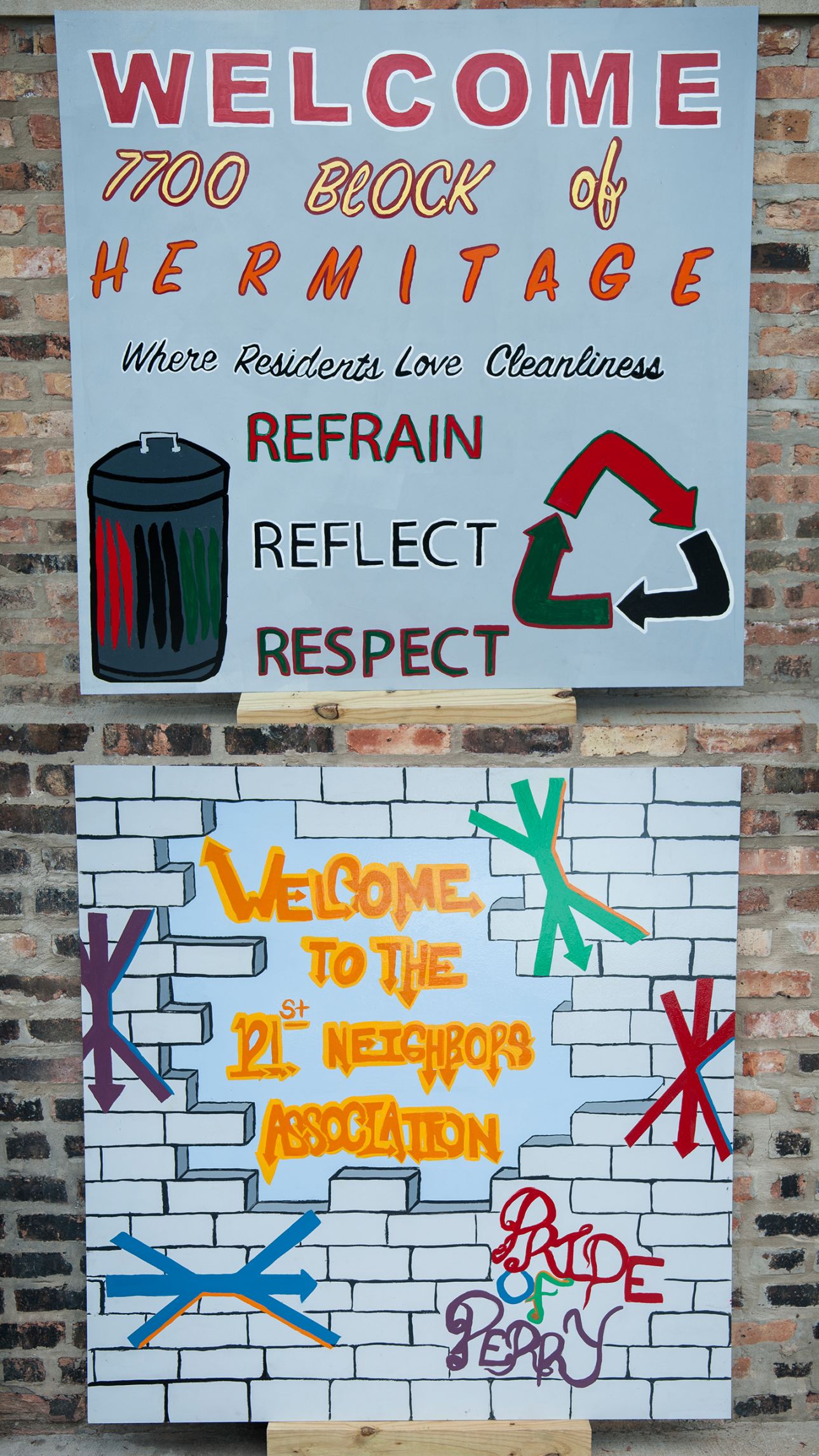 From Don't To Do: A New Take On Black Chicago's Block Club Sign Tradition