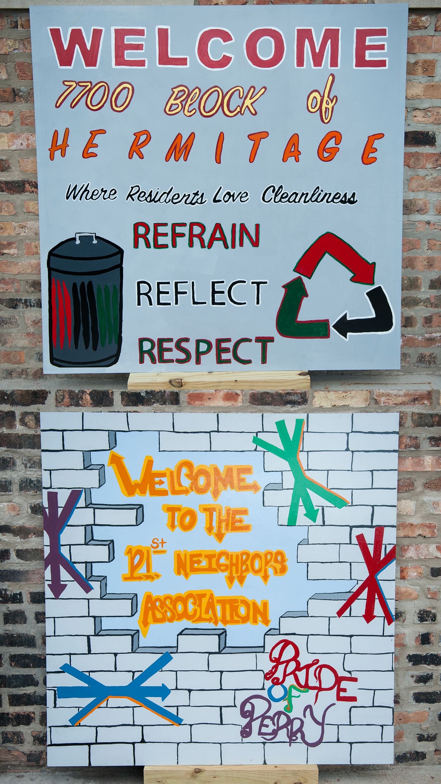 From Don't To Do: A New Take On Black Chicago's Block Club Sign Tradition