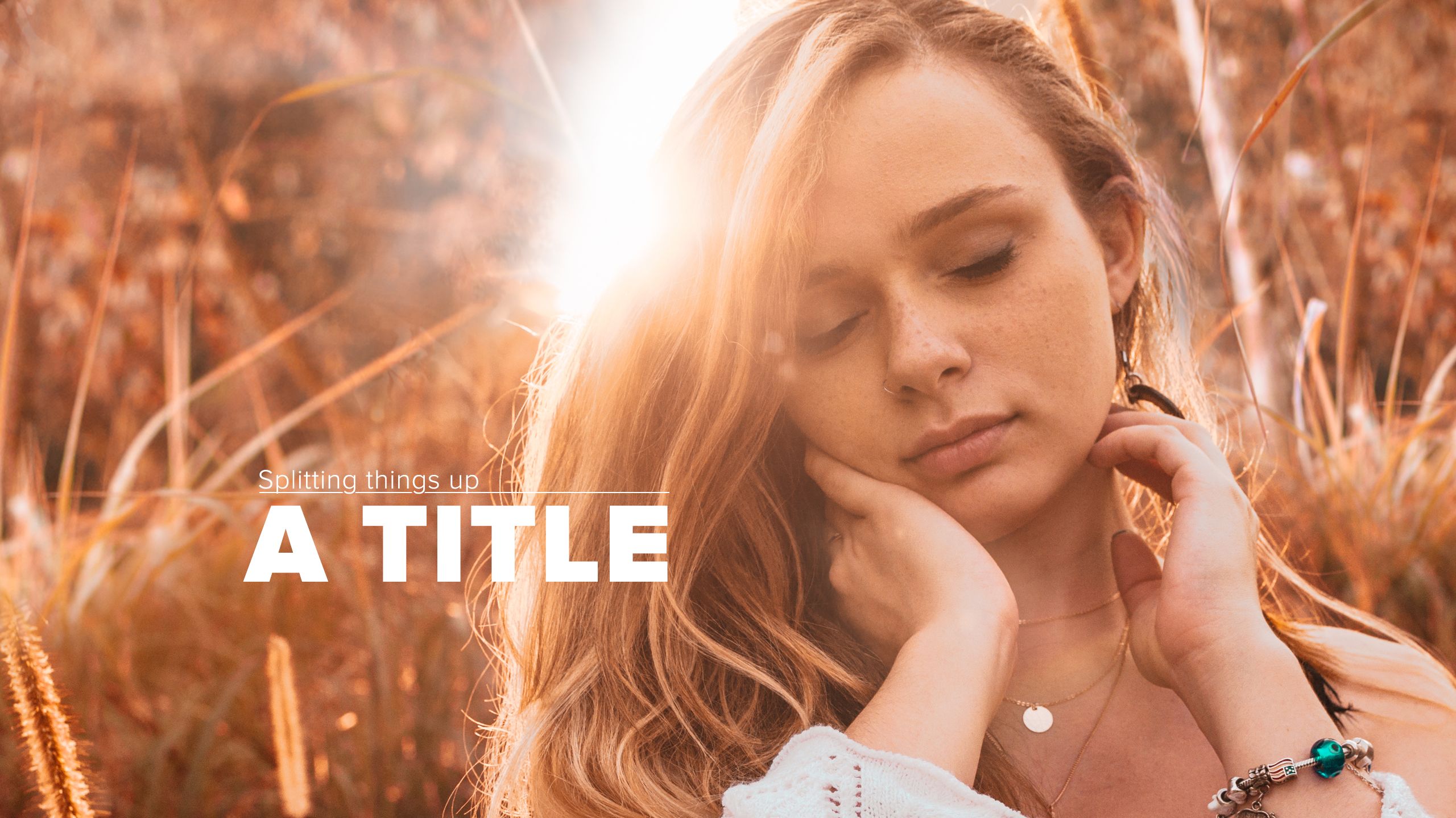 Title treatments